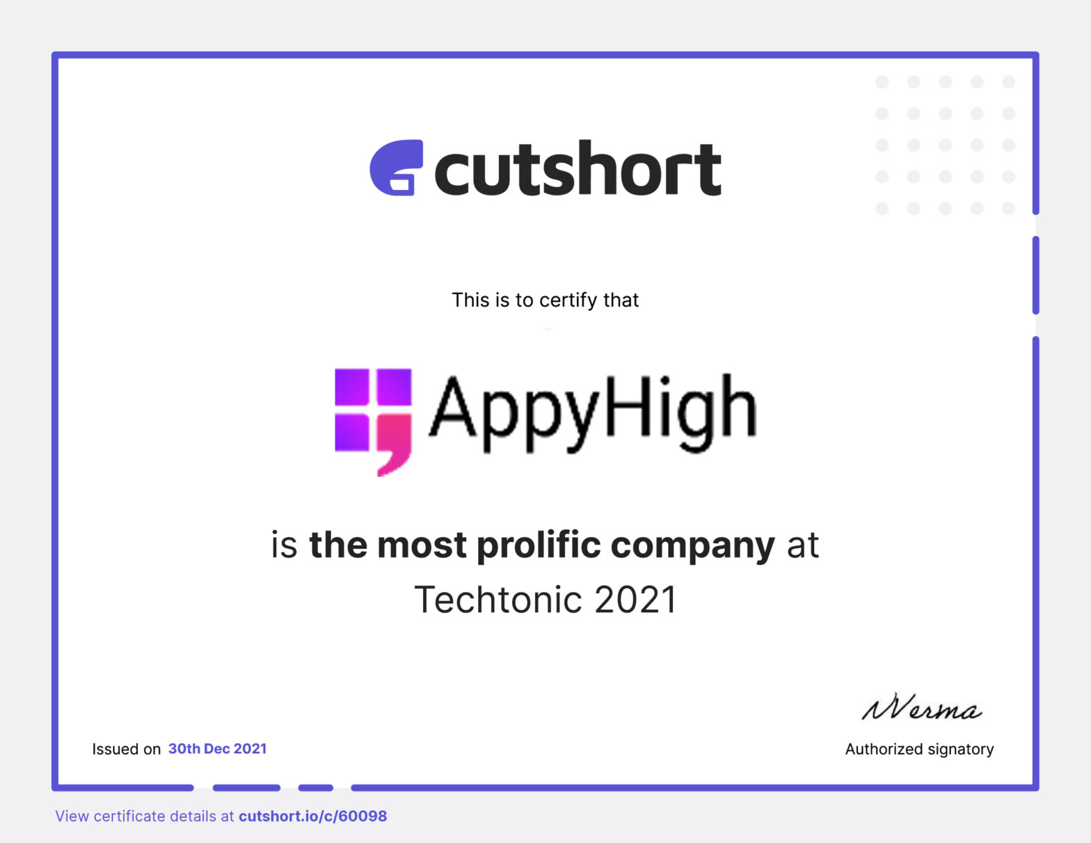 Meet AppyHigh: The most prolific company at TechTonic 2021 | Cutshort Blog